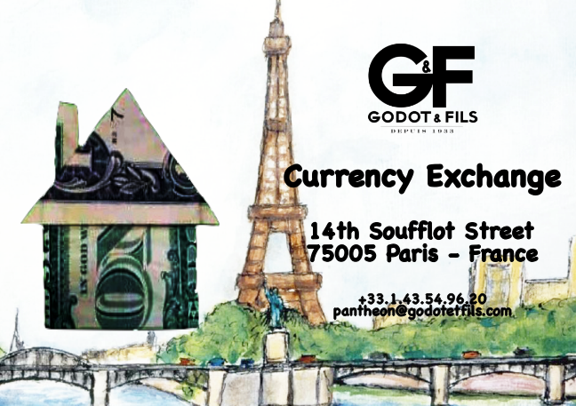 Where to exchange money ? - Godot et Fils - Godot & Fils Pantheon